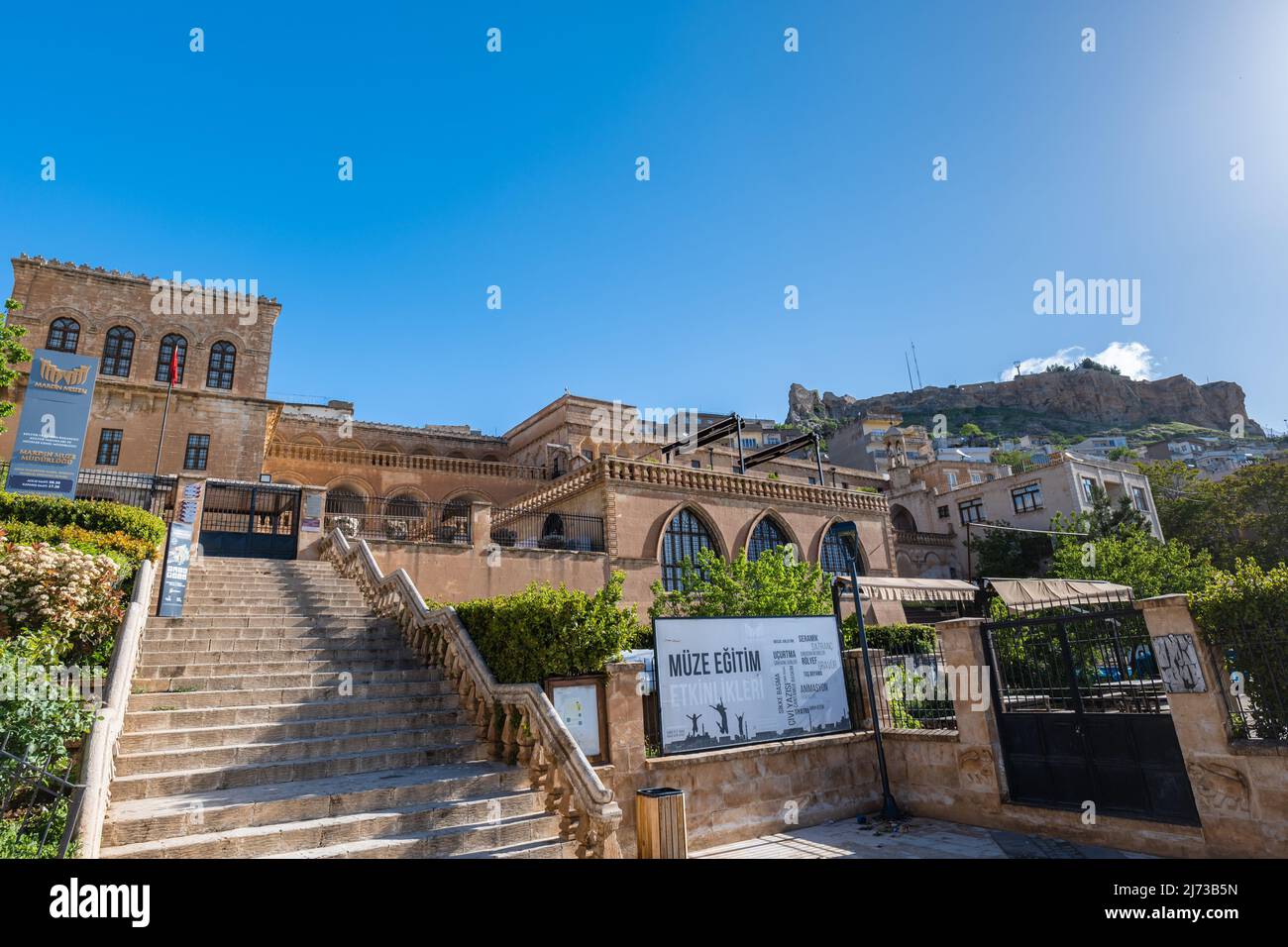 Mardin, Turkey - May 2022: Mardin museum and old town architecture and ...