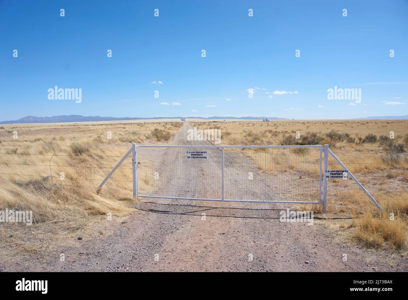 Karl G Jansky VLA (Very Large Array) observatory in Socorro County, New ...