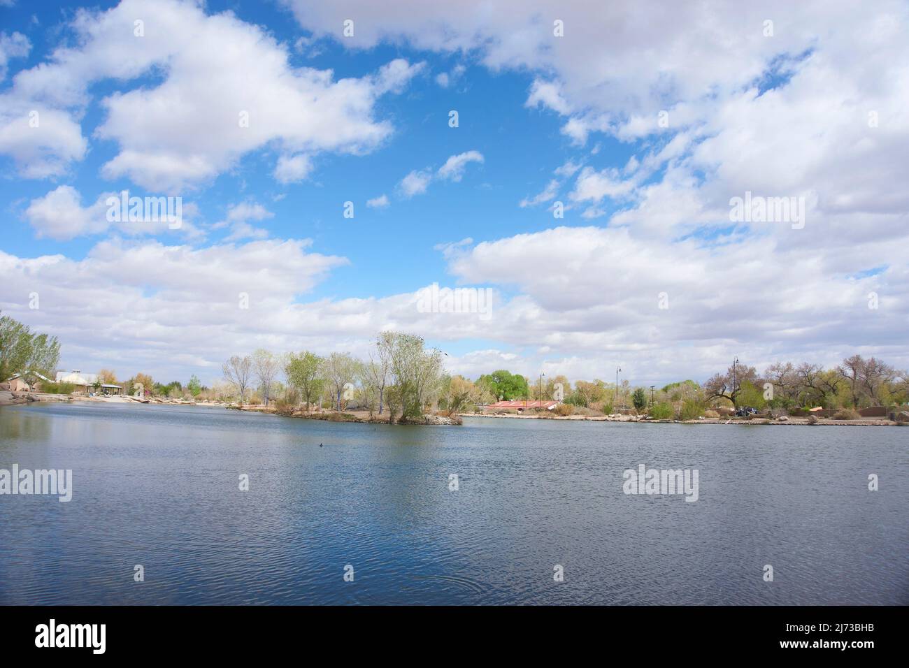 Tingley Beach in Albuquerque, New Mexico Stock Photo - Alamy