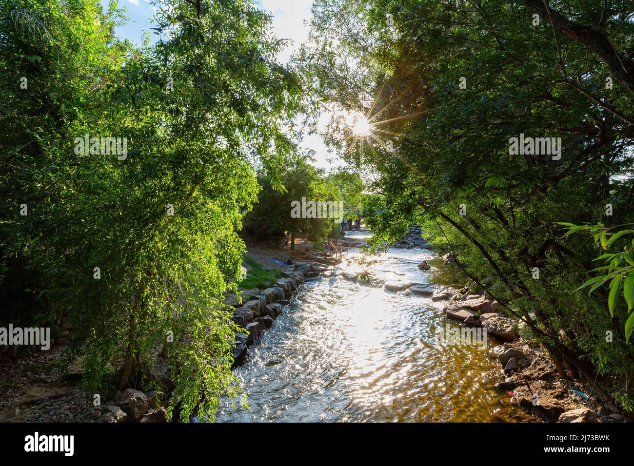 Downtown boulder colorado river hi-res stock photography and images - Alamy