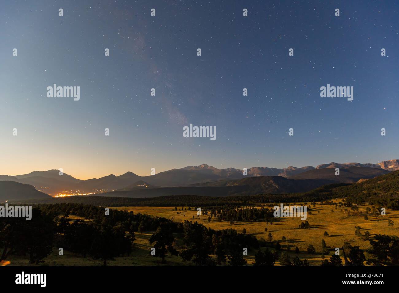Milky way colorado hi-res stock photography and images - Alamy
