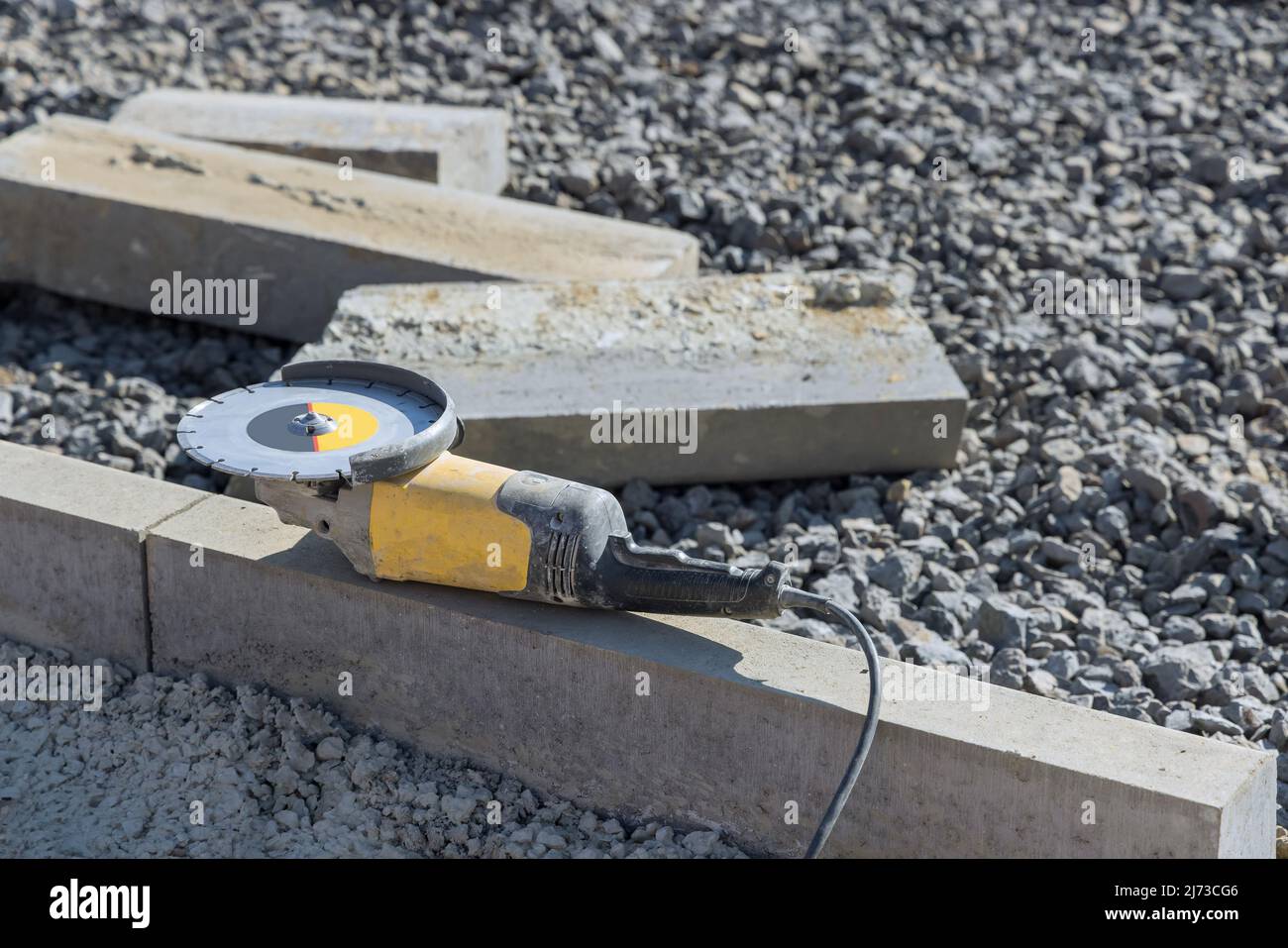 Marble cutting machine block hi-res stock photography and images - Alamy