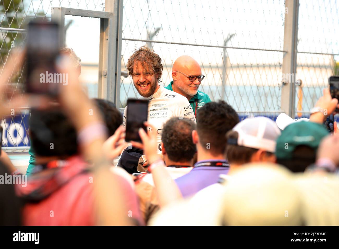 Miami, Florida, USA. 05/5/2022, Sebastian Vettel (GER) Aston Martin F1 ...