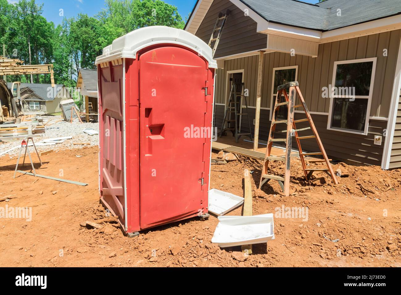 Worker toilets hi-res stock photography and images - Alamy