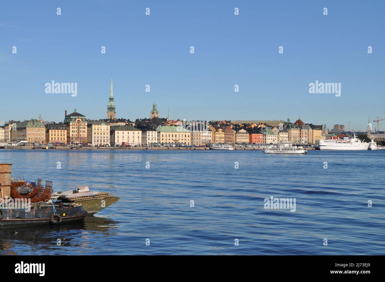 Views of the old town / Gamla Stan waterfront from near Fotografiska ...