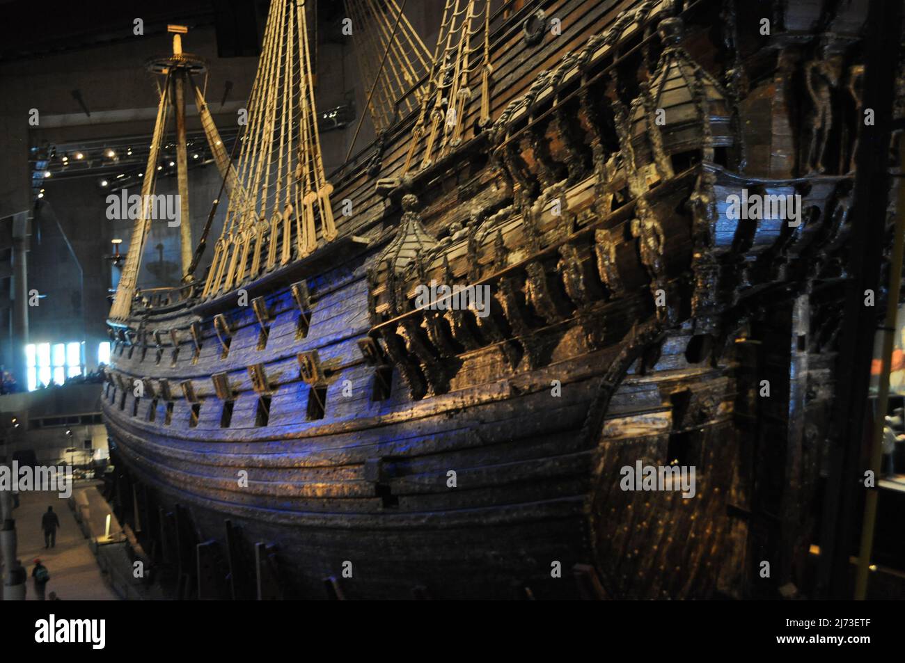 The Vasa Museum (Vasamuseet), a maritime museum containing a huge ...
