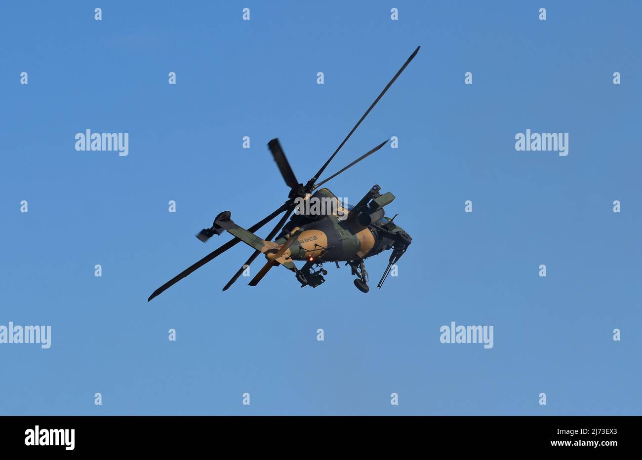 TAI Agusta Westland T129 ATAK is a twin-engine, tandem seat, multi-role ...