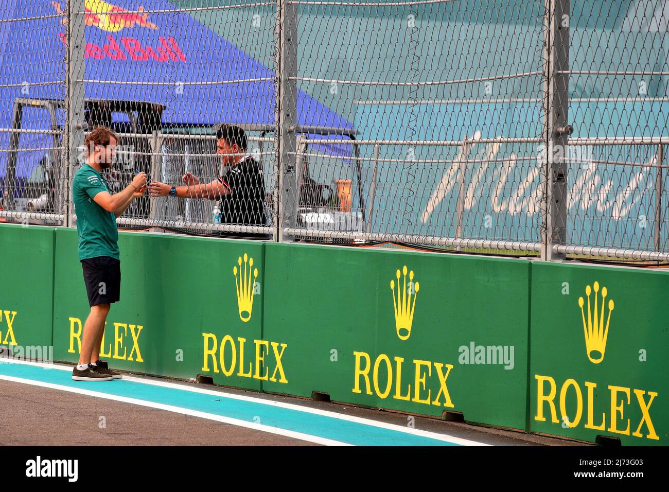 Miami, Florida, USA. 05/5/2022, Sebastian Vettel (GER) Aston Martin F1 ...