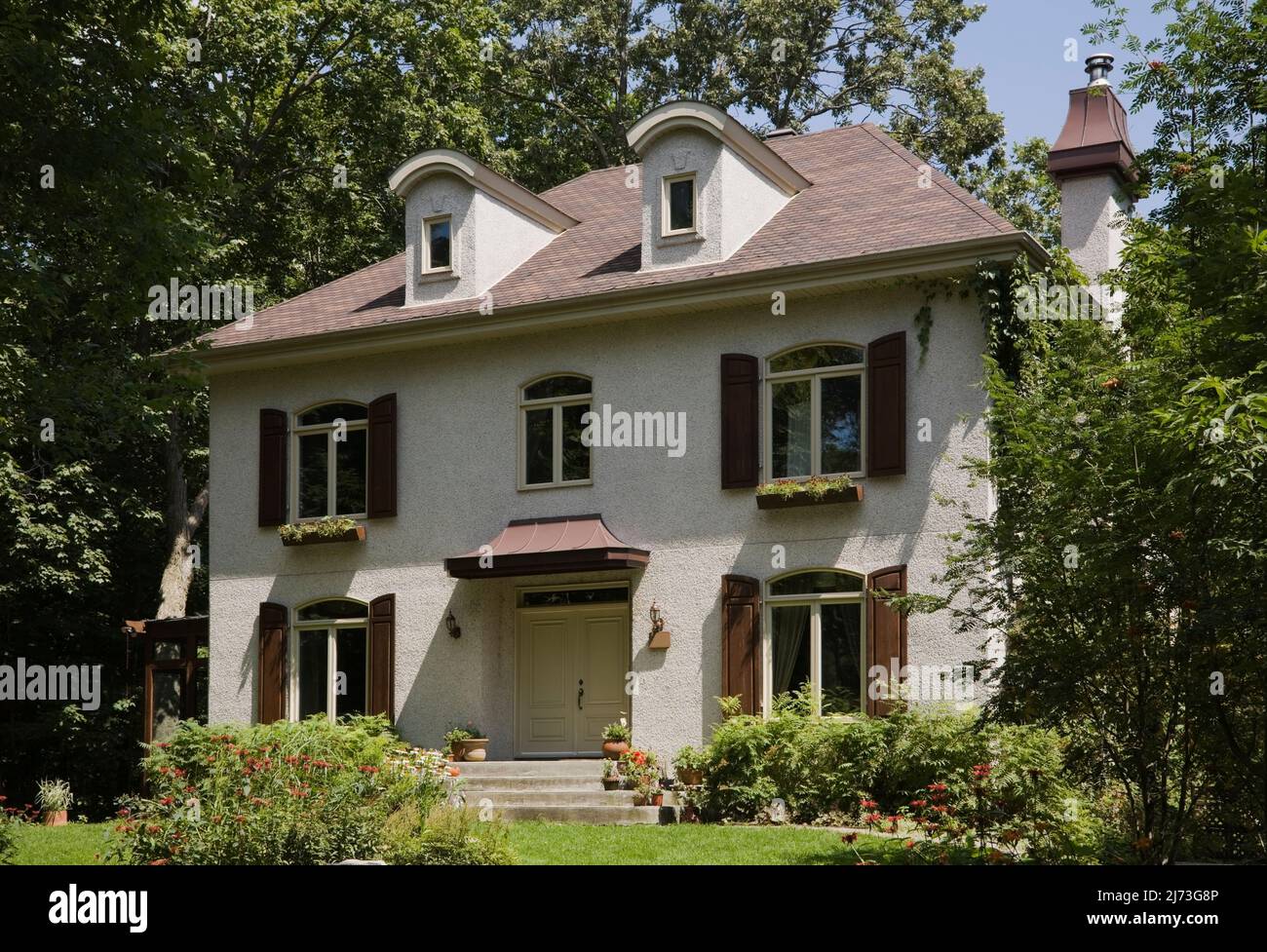 French Manor Style House