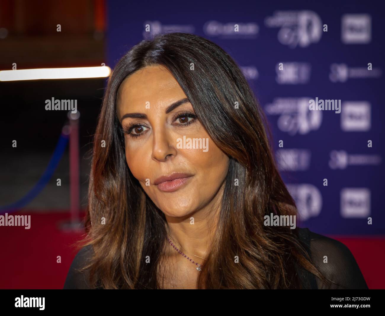 Rome, Italy - May 3, 2022: Sabrina Ferilli attends the red carpet of ...