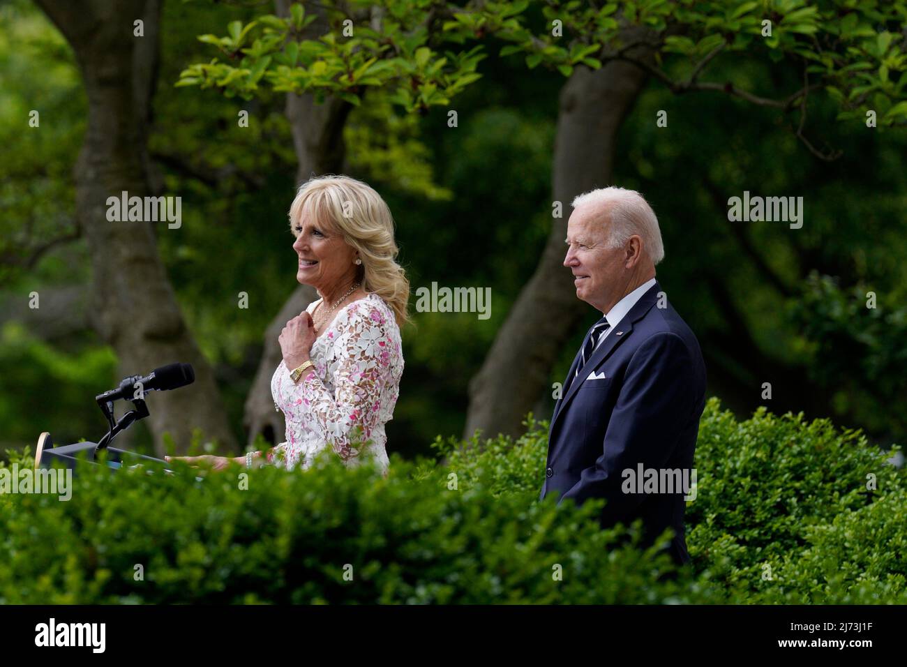Washington, US, May 5, 2022. United States President Joe Biden and ...