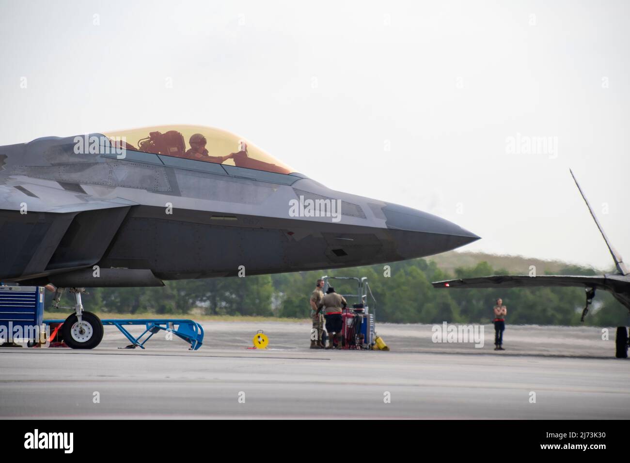 A U.S. Air Force pilot with the 192nd Fighter Wing, Virginia Air ...