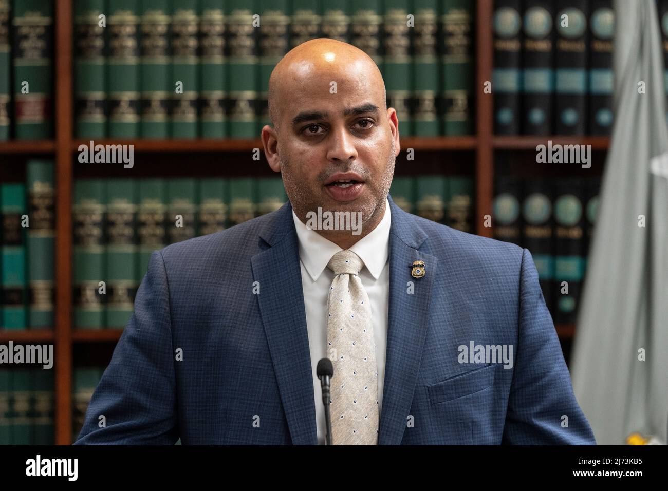 New York, NY - May 5, 2022: Acting Special Agent in Charge, Homeland ...
