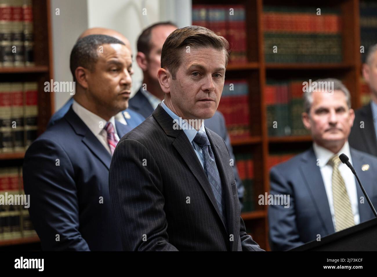 New York, NY - May 5, 2022: FBI Assistant Director in Charge Michael ...