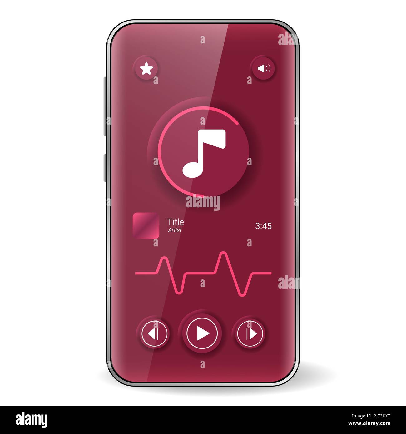 music player user interface realistic Stock Vector Image & Art - Alamy music player user interface realistic Stock Vector Image & Art - Alamy