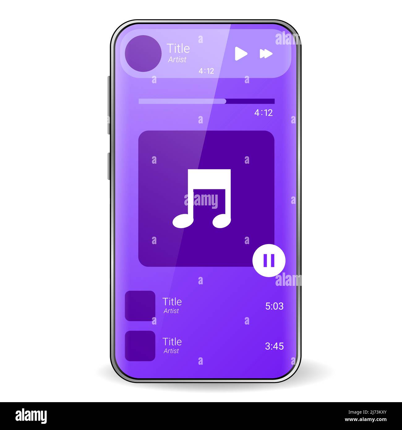 music player user interface realistic Stock Vector Image & Art - Alamy music player user interface realistic Stock Vector Image & Art - Alamy