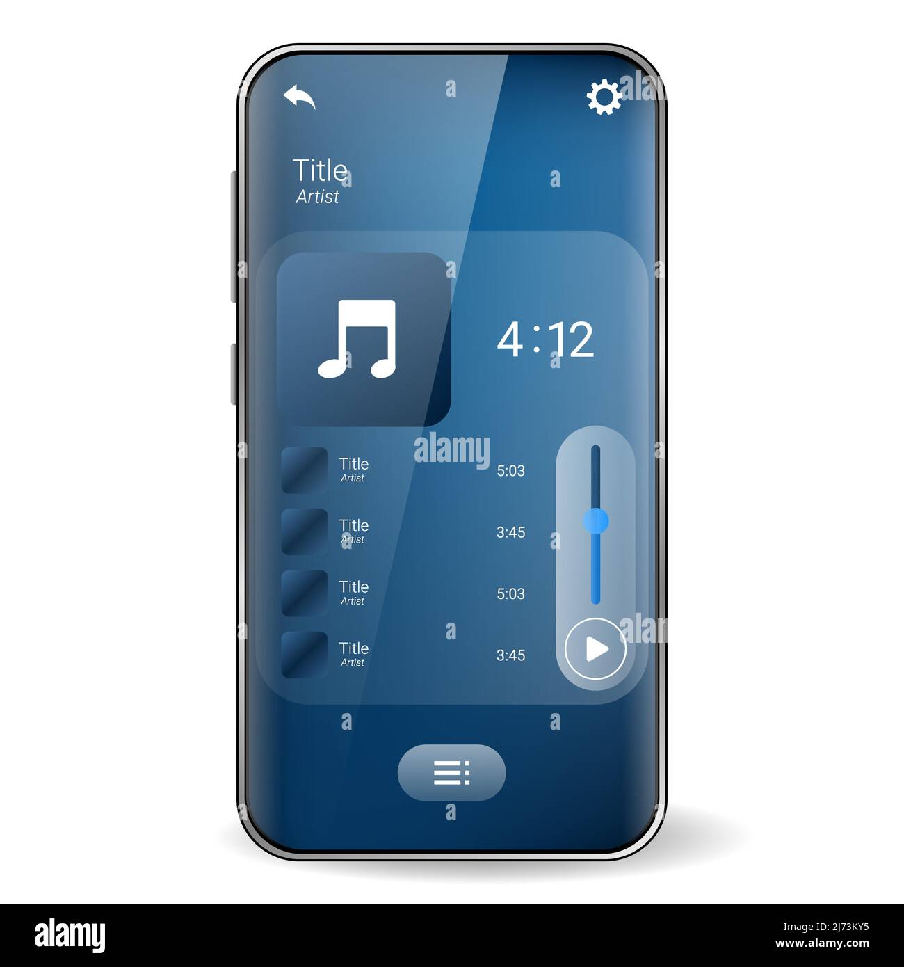music player user interface realistic Stock Vector Image & Art - Alamy music player user interface realistic Stock Vector Image & Art - Alamy