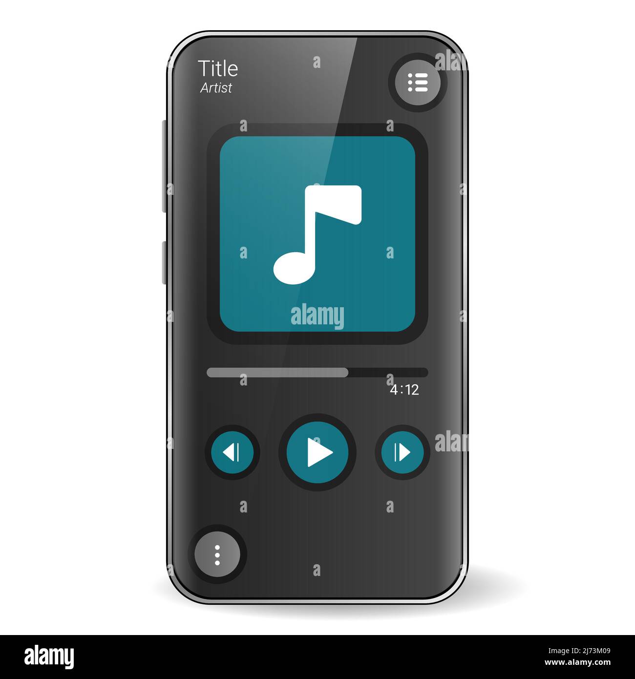 music player user interface realistic Stock Vector Image & Art - Alamy music player user interface realistic Stock Vector Image & Art - Alamy