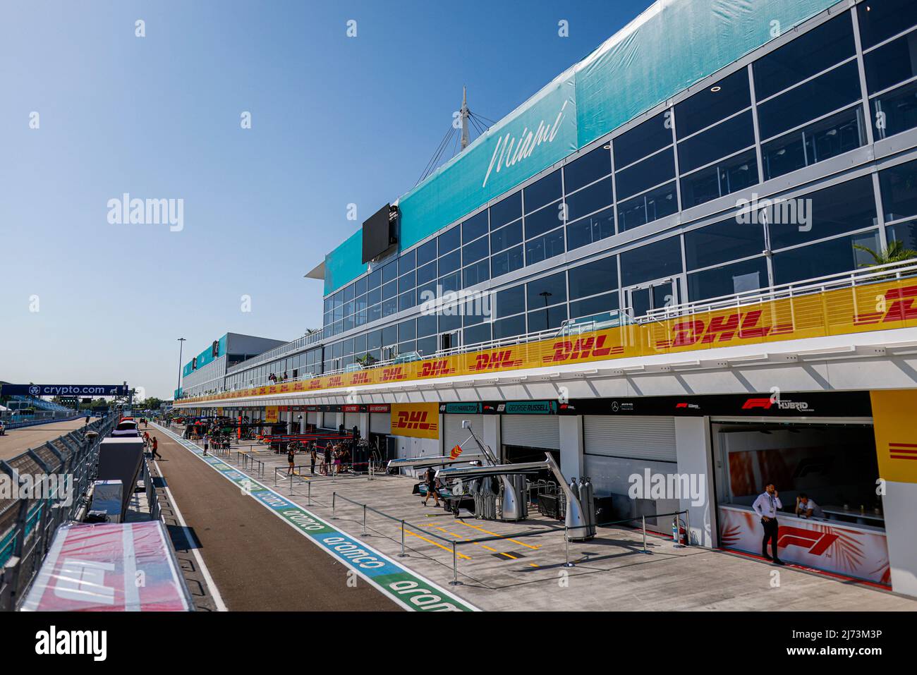 Miami, United States of America. May 5, 2022, Track impression, F1 ...