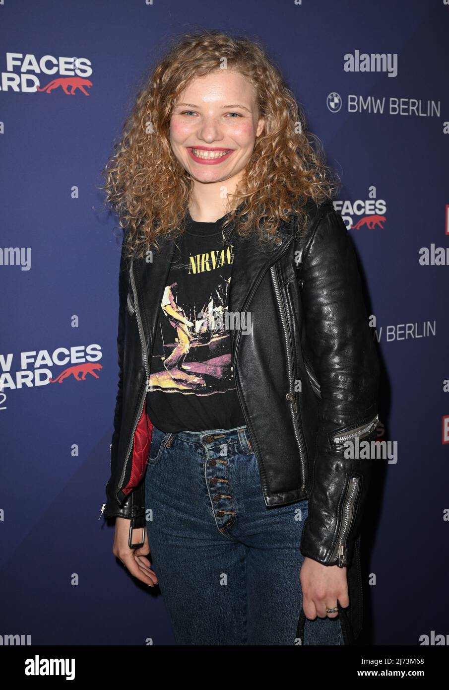 05 May 2022, Berlin: Luisa-Celine Gaffron arrives at the Bunte New ...