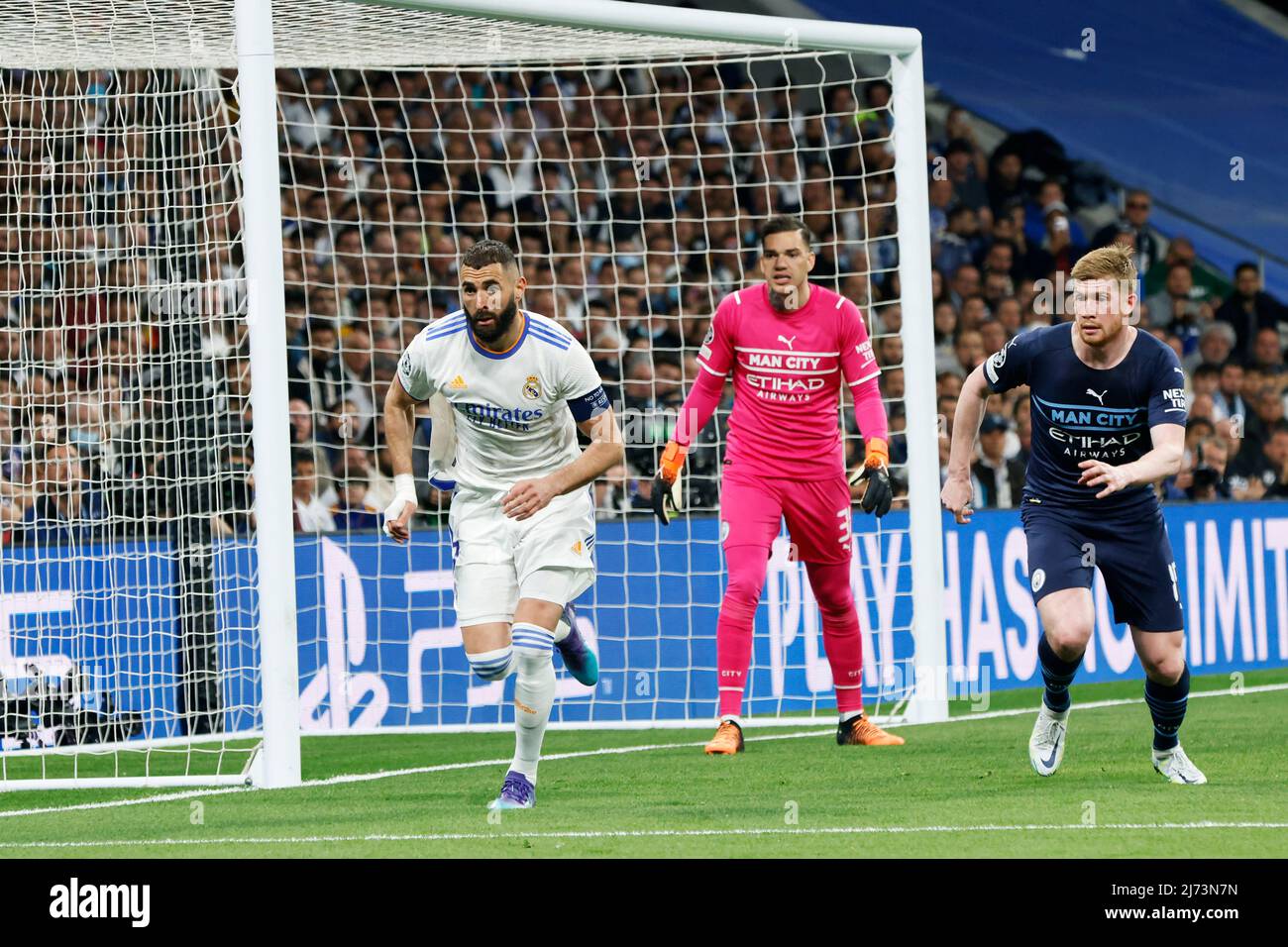 Karim Benzema (Real), Kevin De Bruyne (Man.C), MAY 4, 2022 - Football ...