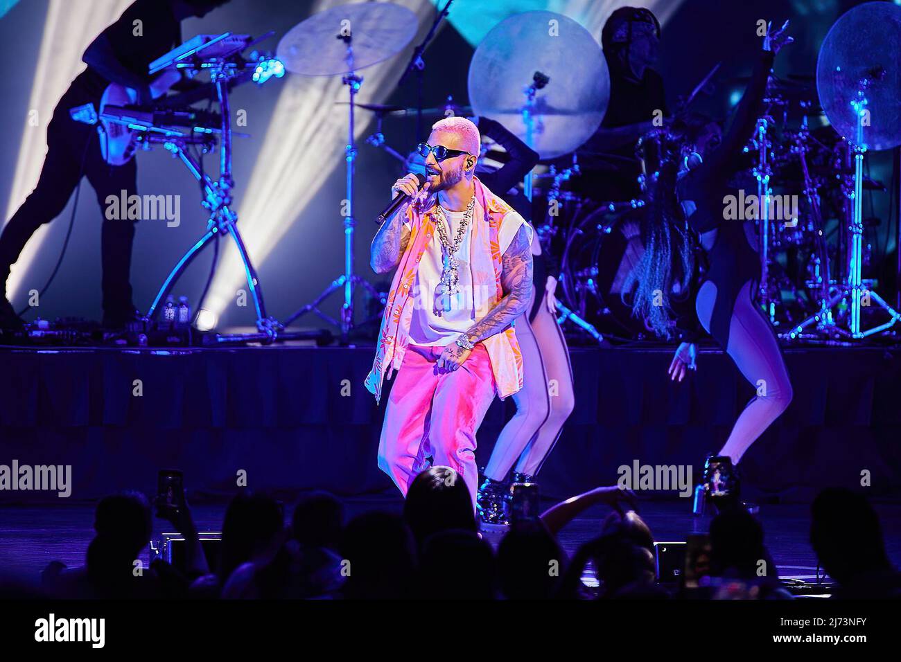 Hollywood, FL, USA. 5th May 2022. Maluma announced as Official Formula ...