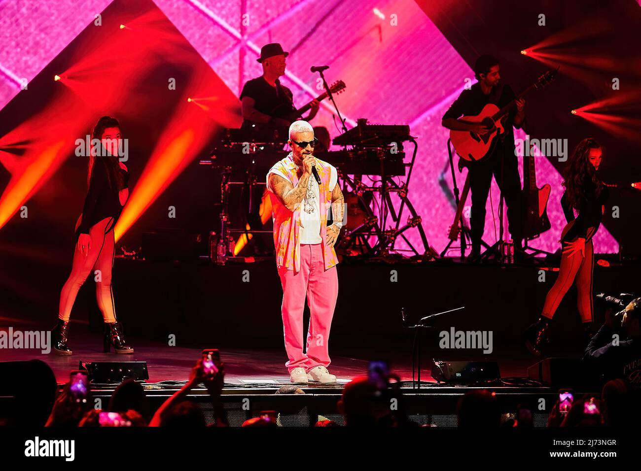 Hollywood, FL, USA. 5th May 2022. Maluma announced as Official Formula ...