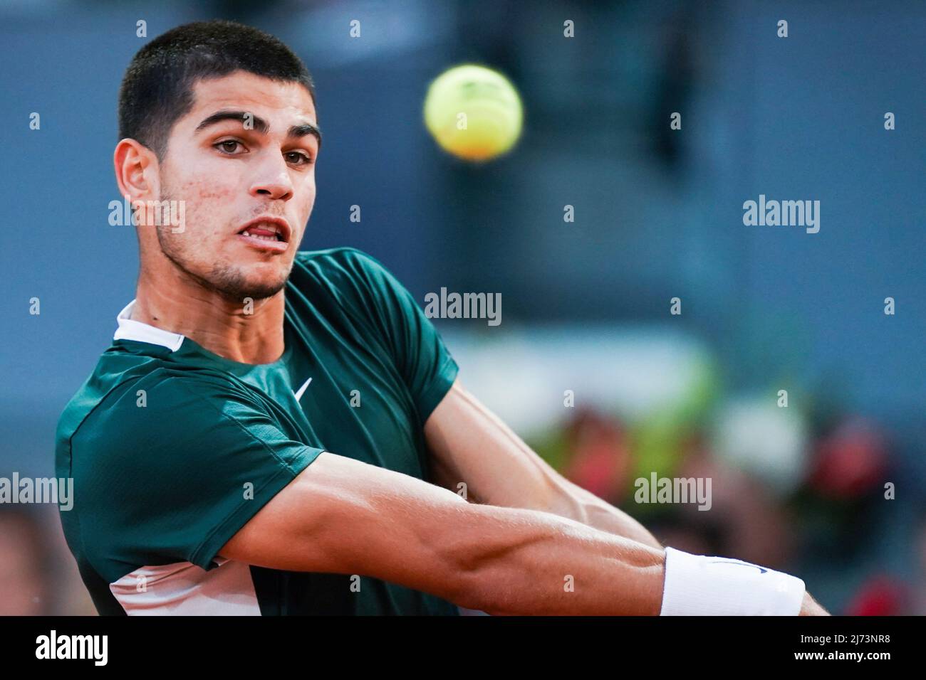 Carlos alcaraz backhand hi-res stock photography and images - Alamy