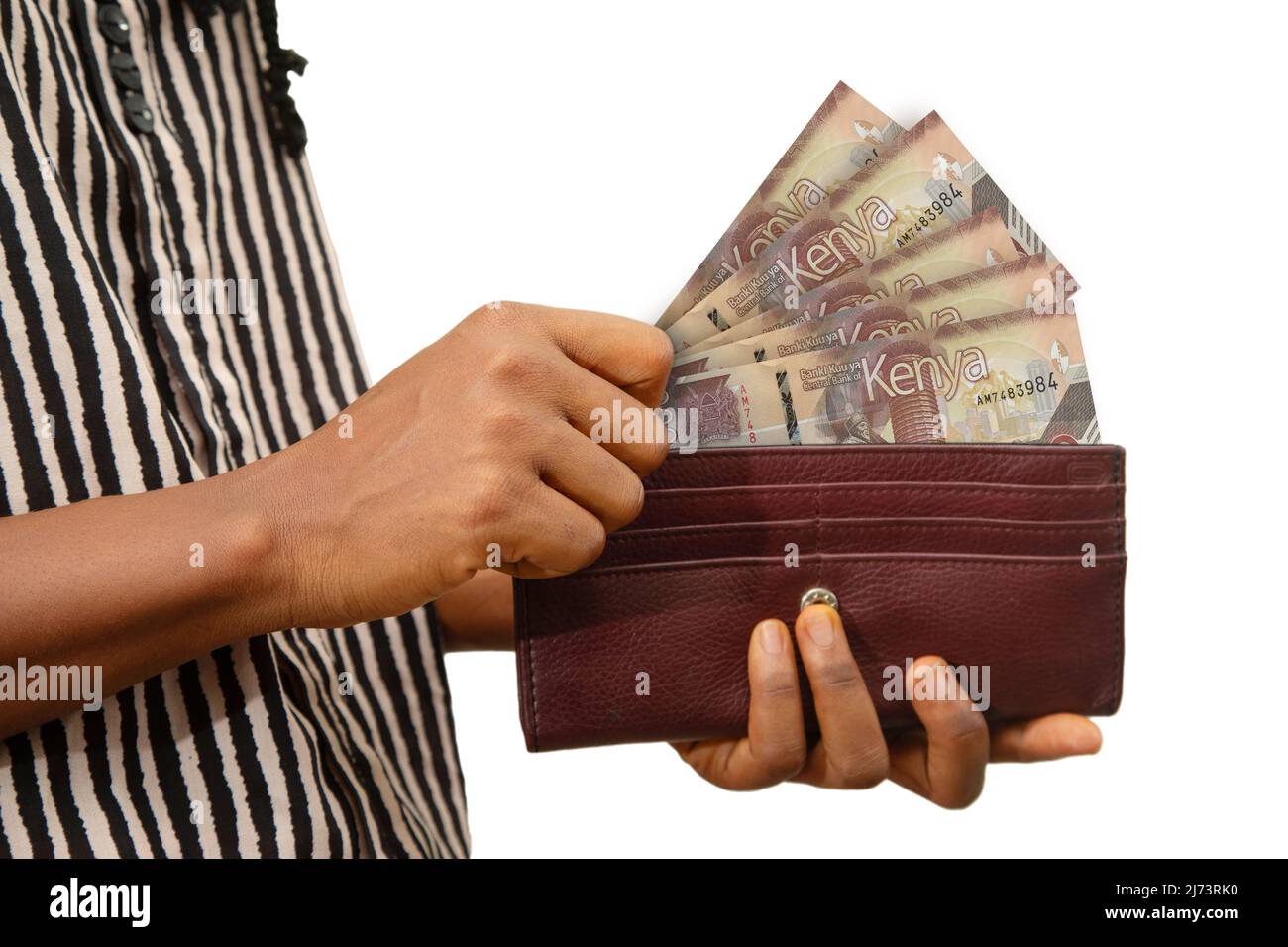 Female wallet notes hi-res stock photography and images - Alamy