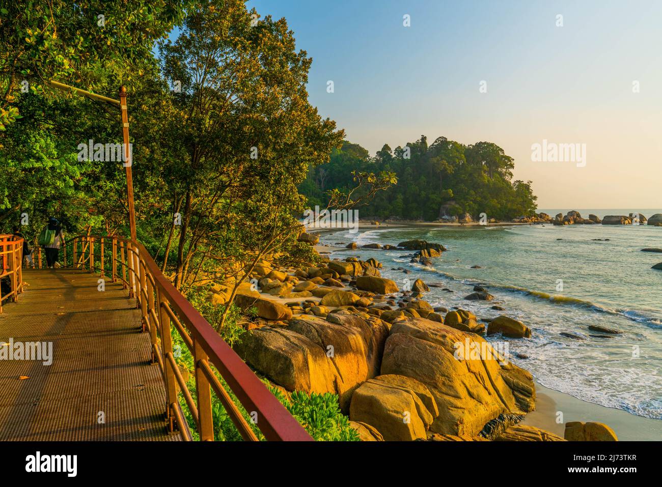 Sunrise at Teluk Cempedak Beach, Malaysia Stock Photo - Alamy