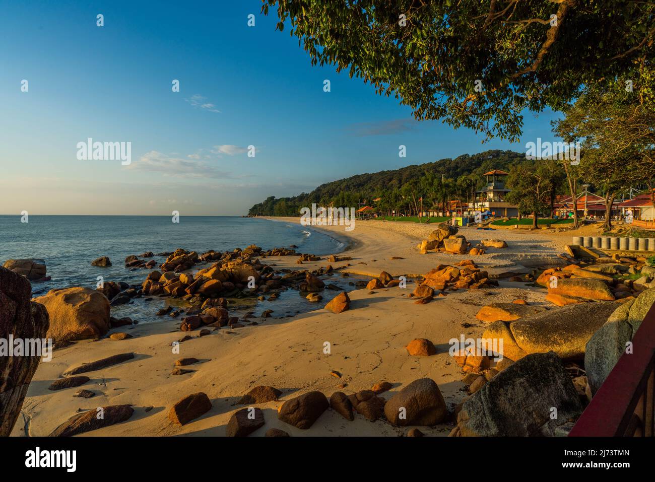 Sunrise at Teluk Cempedak Beach, Malaysia Stock Photo - Alamy