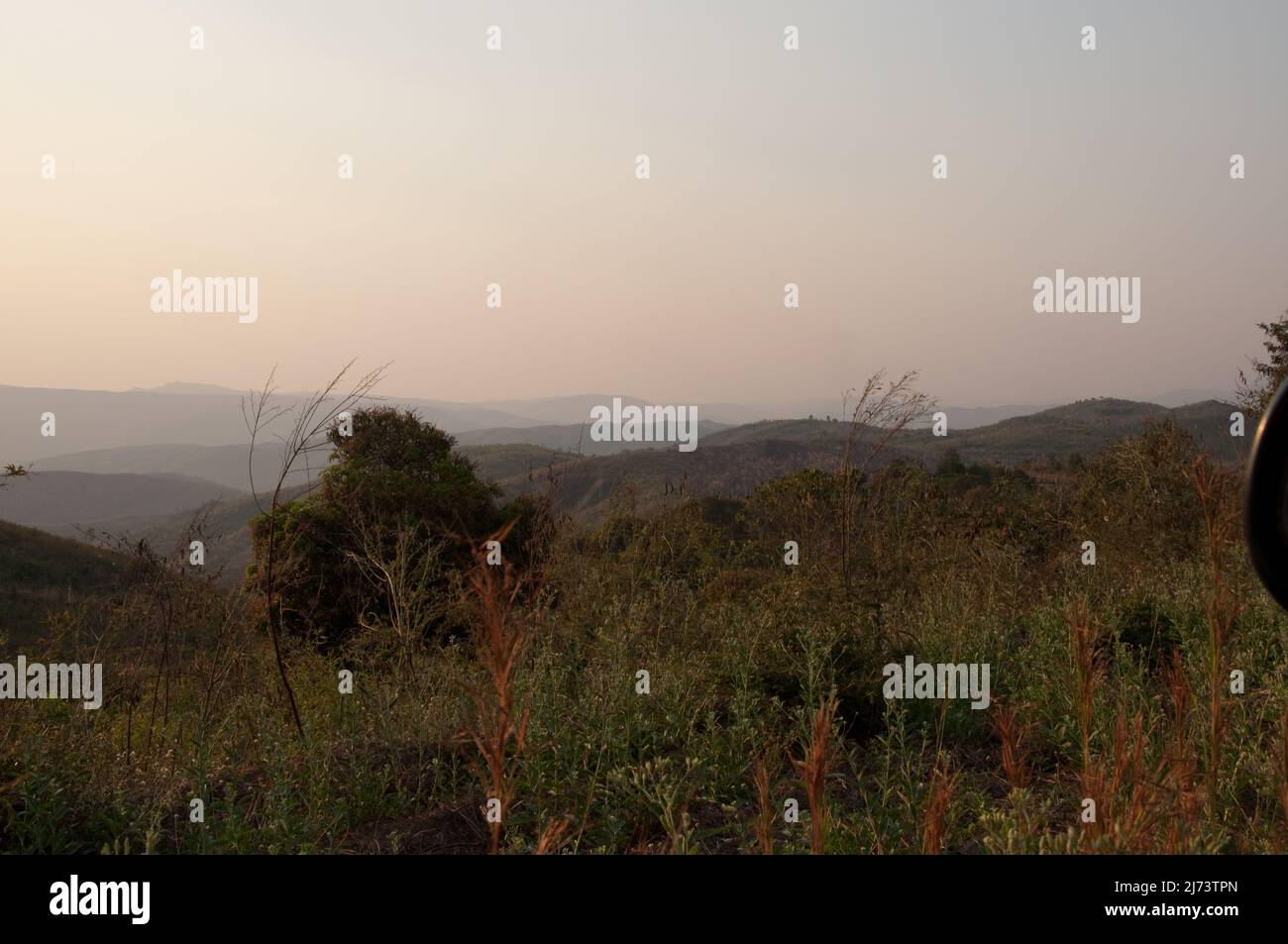 View from Thyolo Escarpment, Chikwawa District, Malawi, Africa - The ...