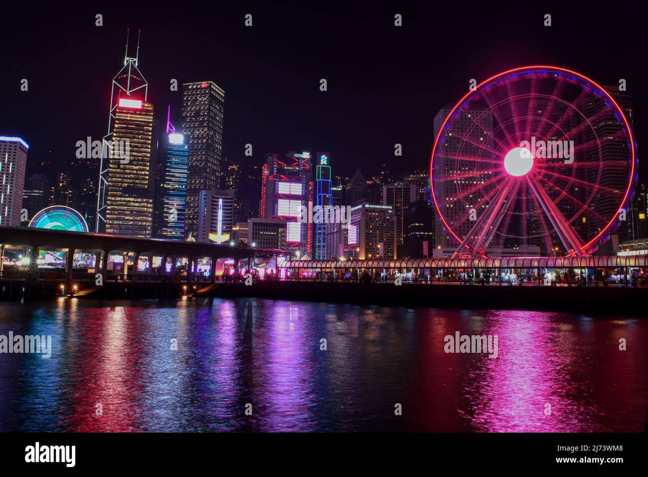 Hong Kong observation wheel Stock Photo - Alamy