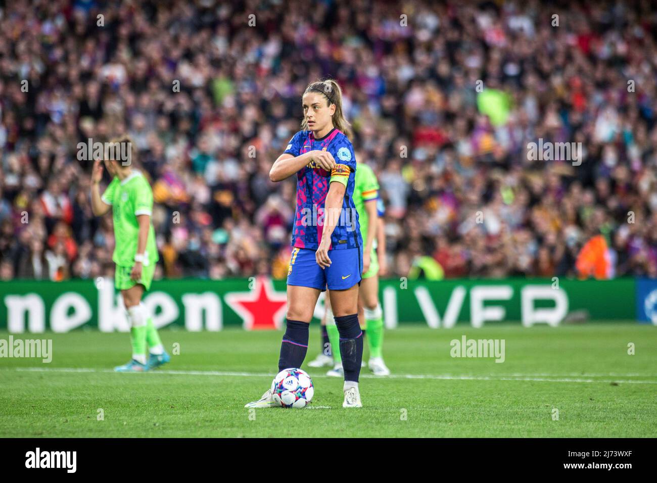 Alexia Putellas of FC Barcelona seen in action during the UEFA Women's ...