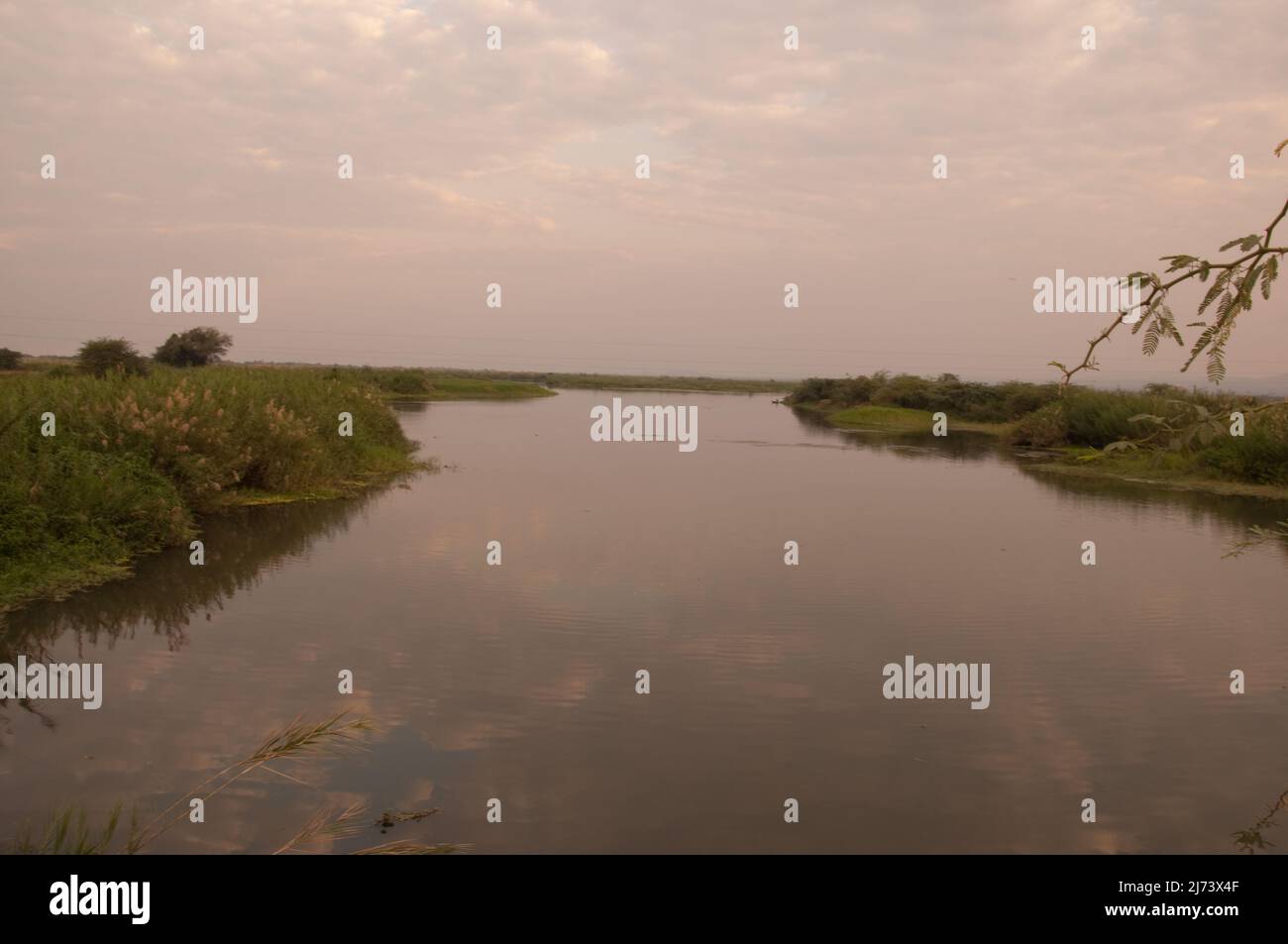 River Shire, nr Bangula, Nsanje District, Malawi, Africa - The Shire ...