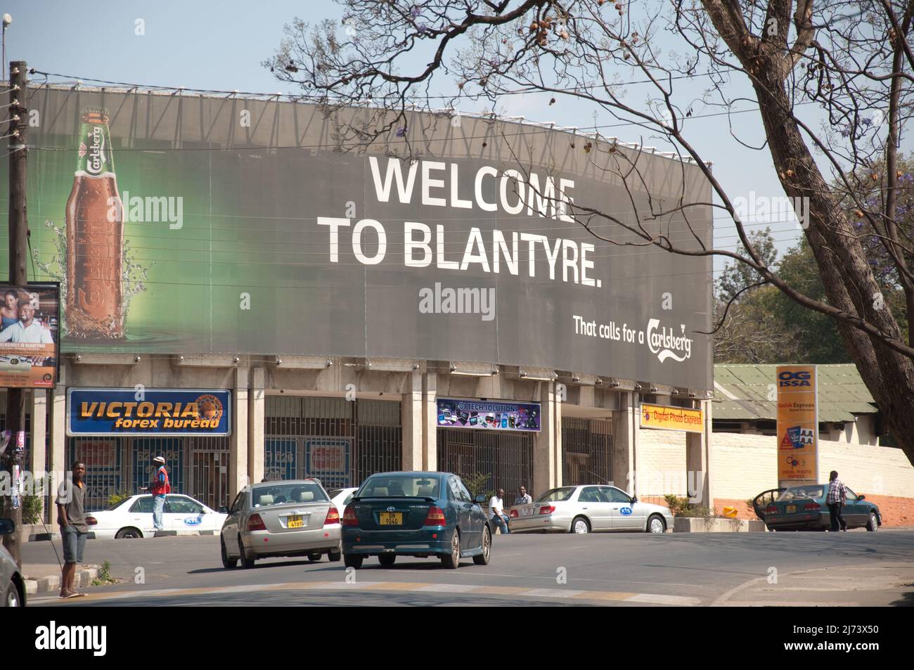 Welcome to Blantyre, The Warm Heart of Africa, Blantyre, Malawi, Africa ...