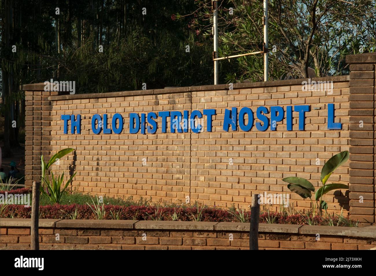 Thyolo District Hospital, Thyolo, Malawi, Africa. Thyolo is the centre ...