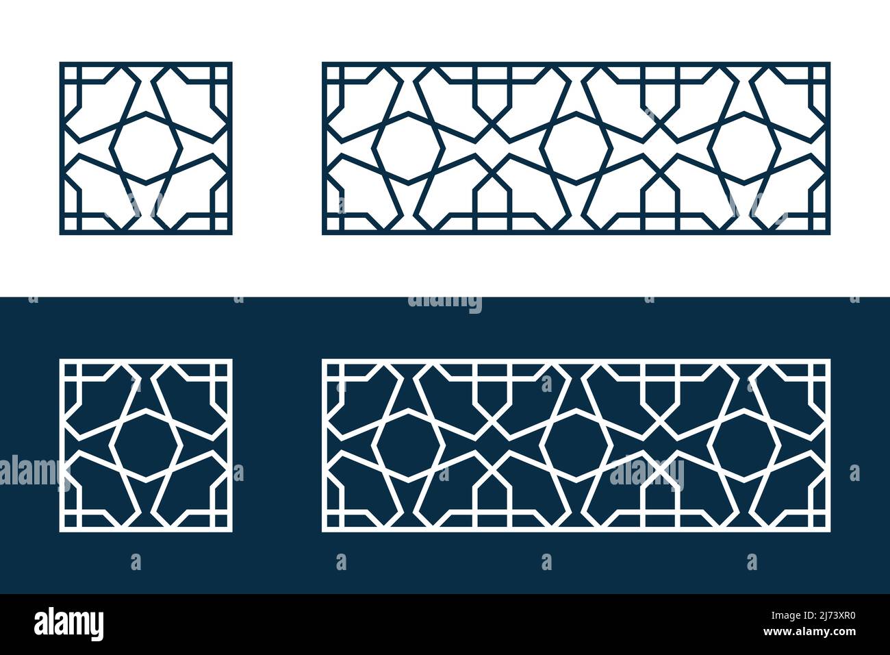 Moroccan fretwork Stock Vector Images - Alamy