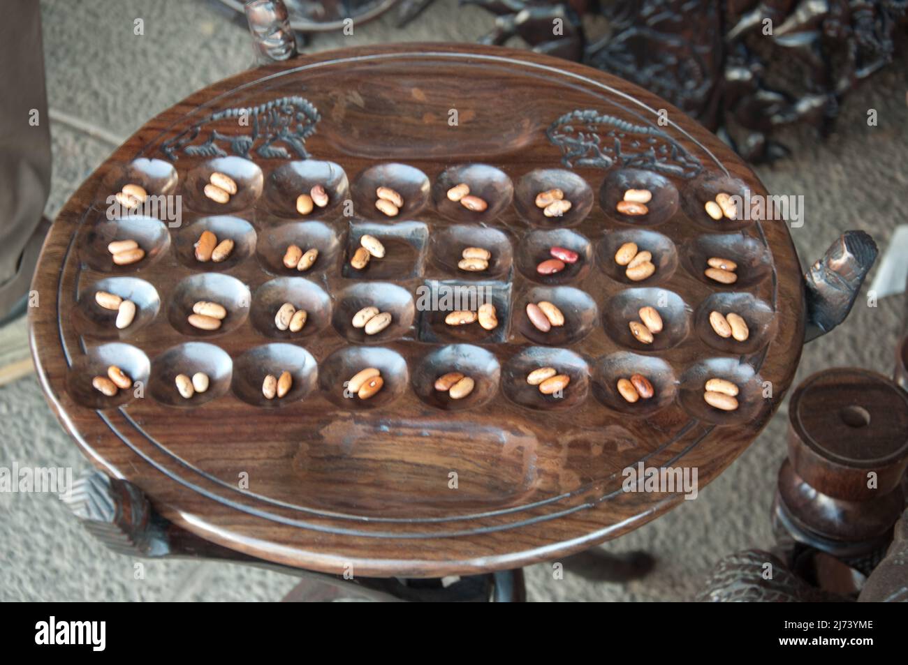 Traditional African Game, Blantyre, Malawi, Africa Stock Photo - Alamy