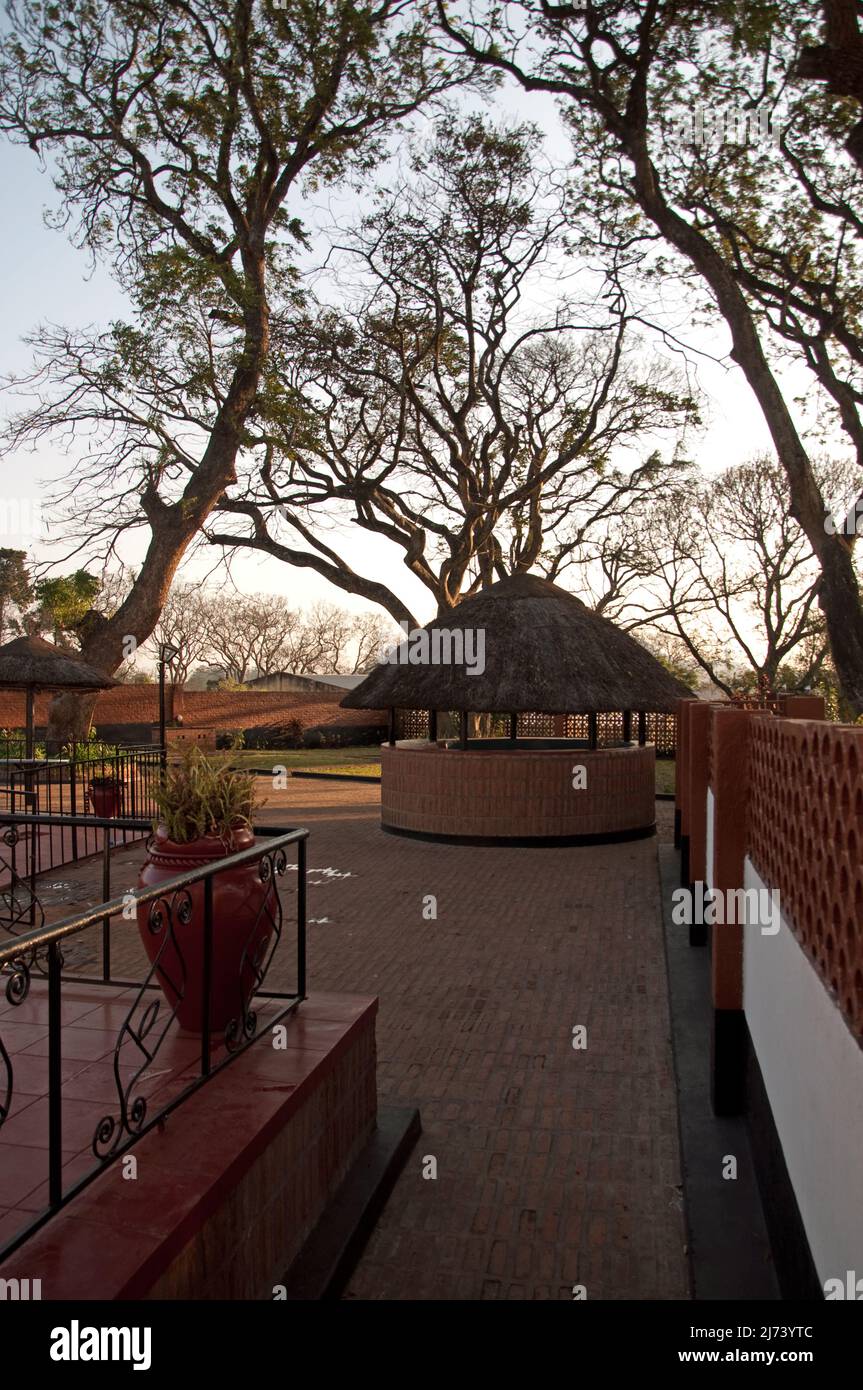 Luxury Hotel Grounds, Limbe, Malawi, Africa - Limbe and Blantyre form a ...