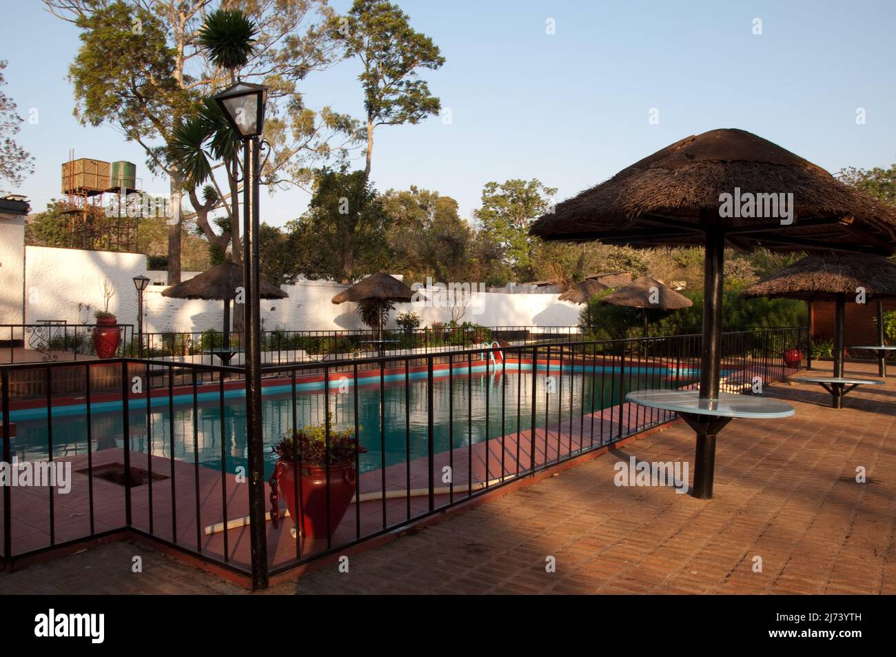 Luxury Hotel Grounds, Limbe, Malawi, Africa - Limbe and Blantyre form a ...