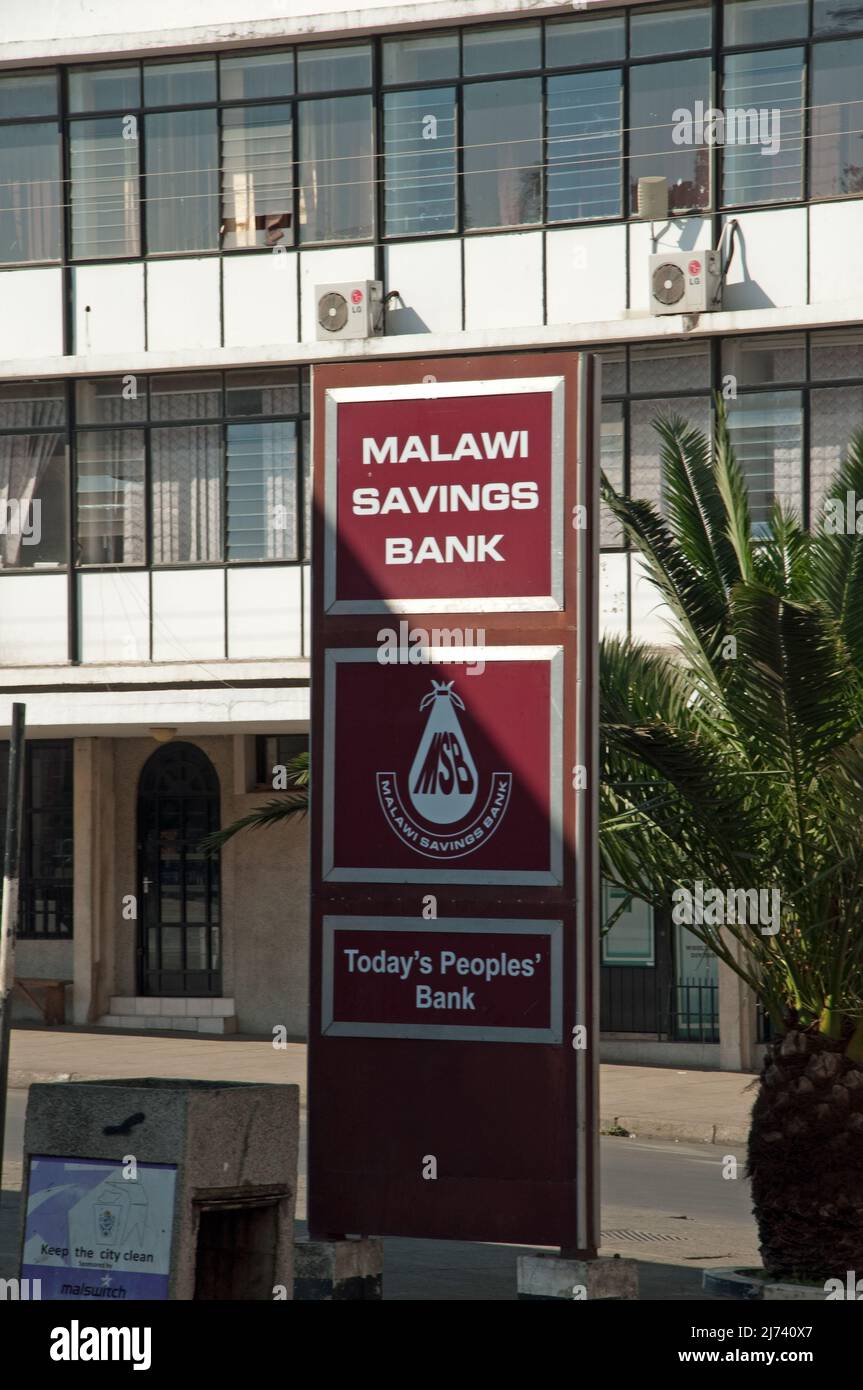 Malawi Savings Bank, Blantyre, Malawi, Africa. Until recently there ...