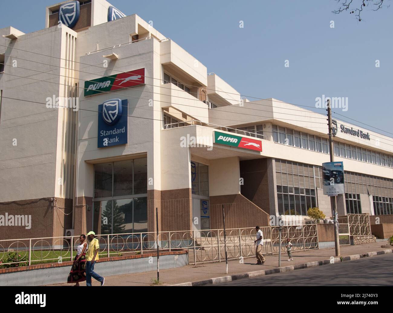 Street scene, Blantyre, Malawi, Africa Stock Photo - Alamy