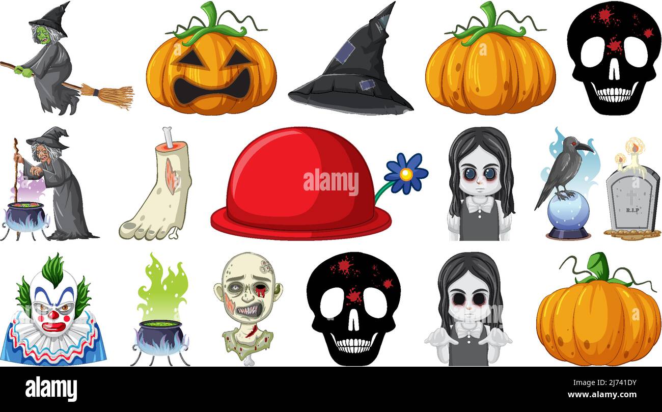 Halloween tombstone drawing clipart Stock Vector Images - Alamy