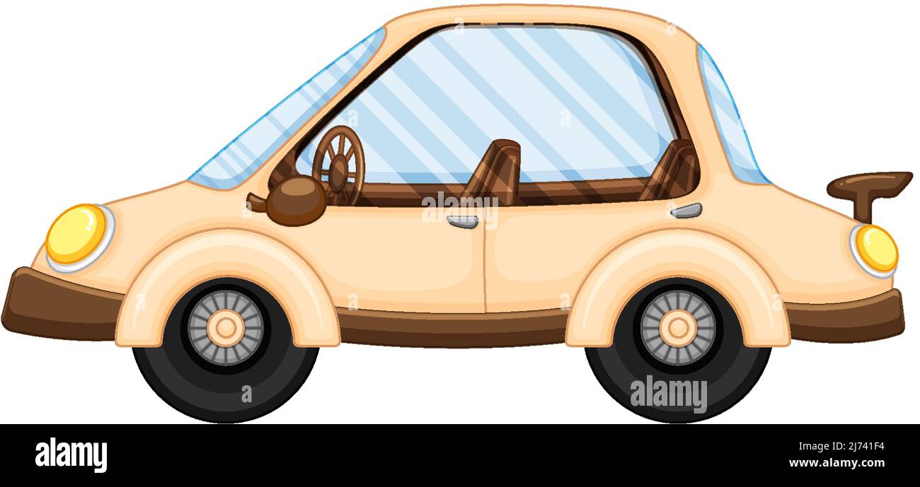 A car in cartoon style illustration Stock Vector Image & Art - Alamy