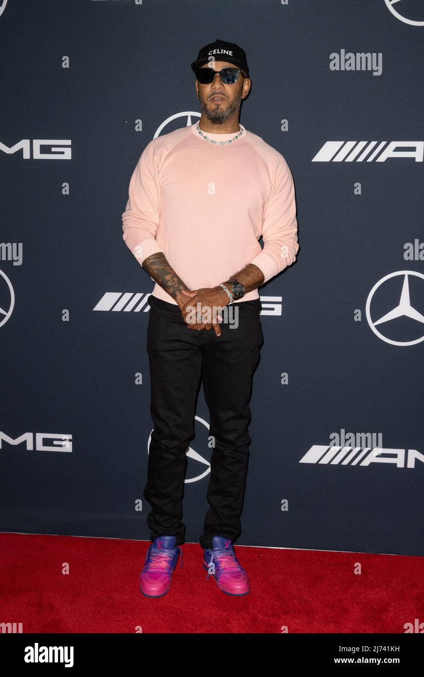MIAMI, FLORIDA - MAY 05: Producer Swizz Beatz attends the WILL.I.AMG ...