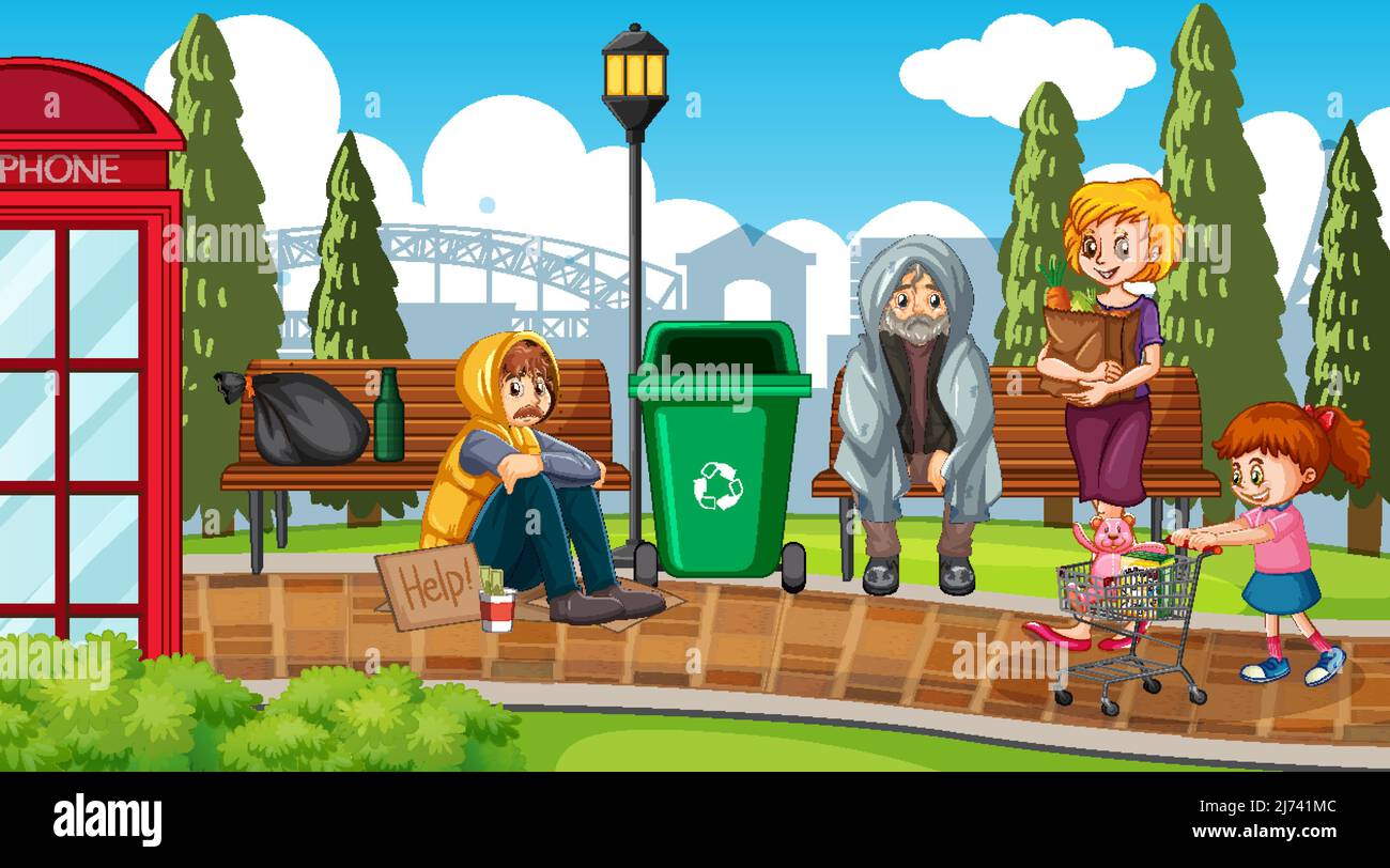 Homeless Child Clipart