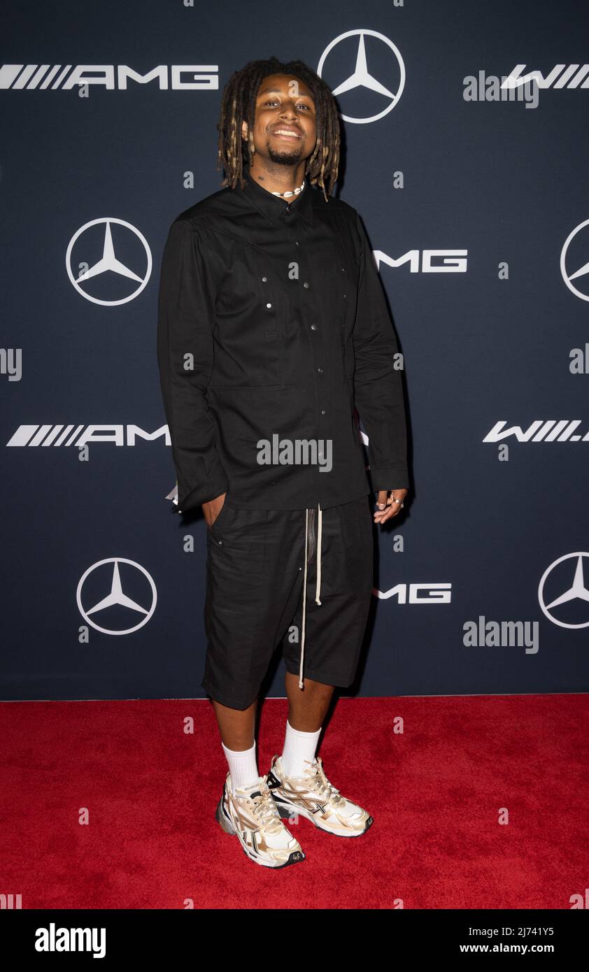 MIAMI, FLORIDA - MAY 05: Prince Nasir Dean attends the WILL.I.AMG Event ...