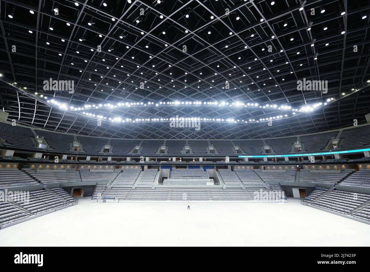 HANGZHOU, CHINA - DECEMBER 19, 2021 - An interior view of the main ...