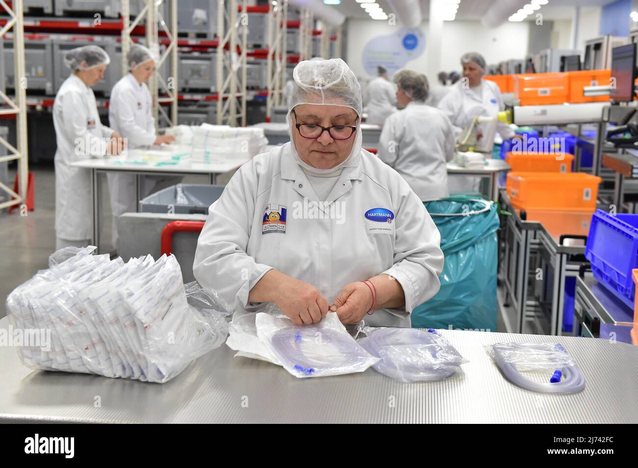 Operation in the factory of the Czech branch of Hartmann-Rico, the ...